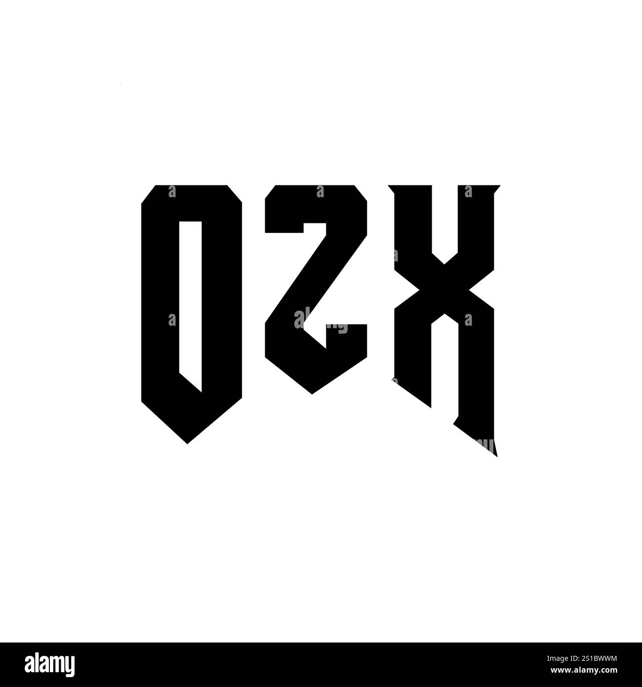Ozx logo design hi-res stock photography and images - Alamy