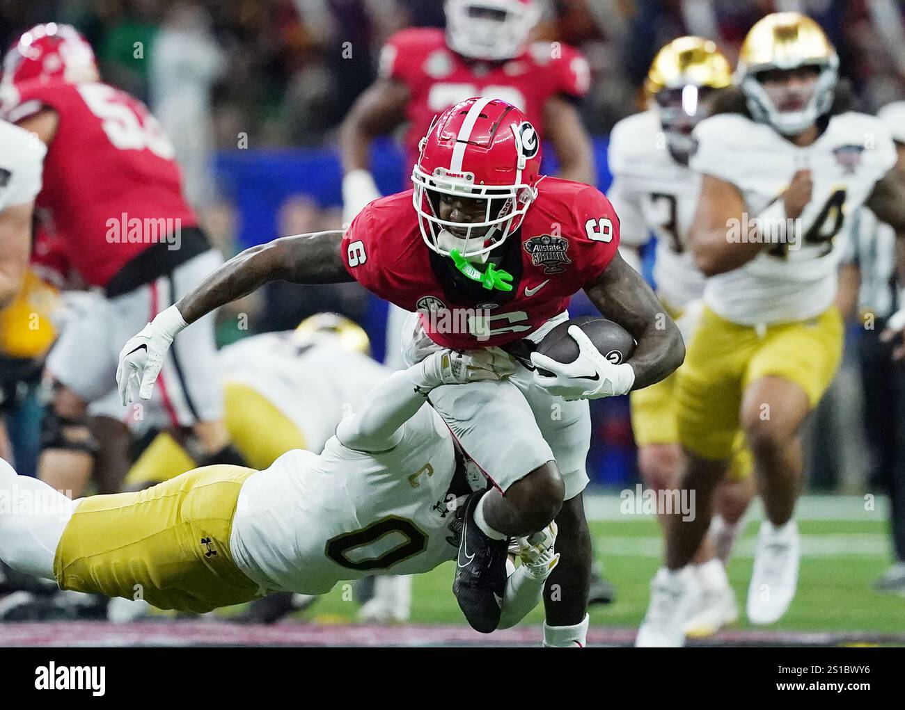 New Orleans, United States. 02nd Jan, 2025. Notre Dame wide receiver ...