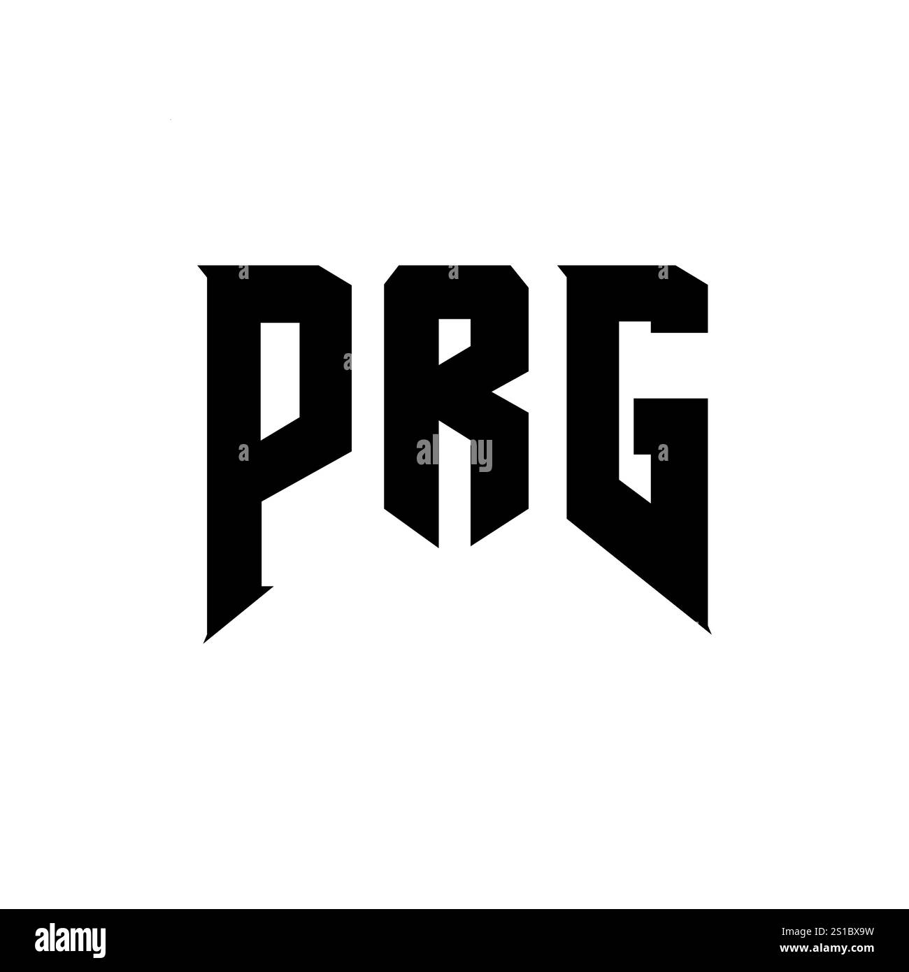 Prg logo design Stock Vector Images - Alamy