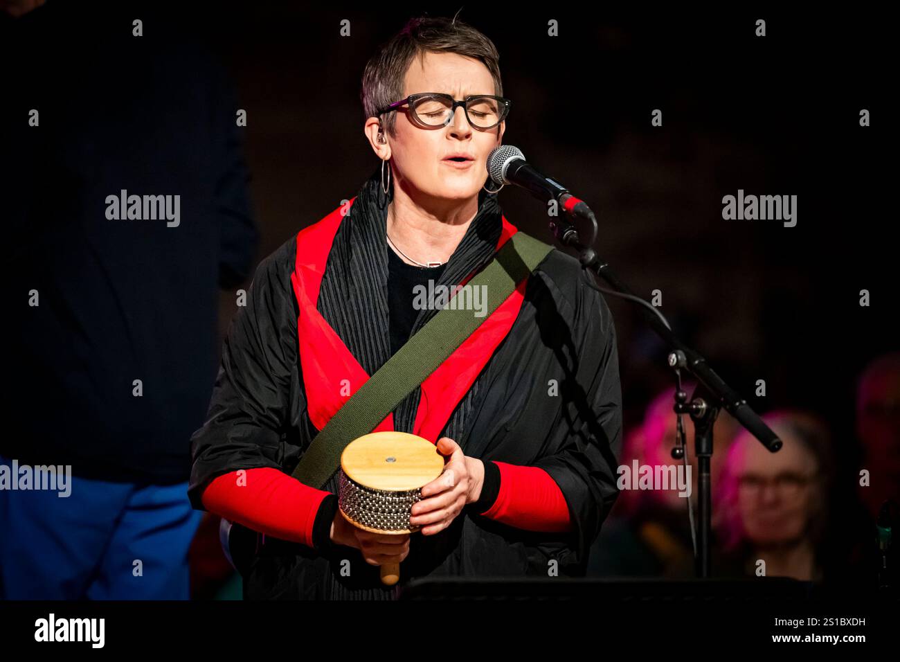 Edinburgh, Scotland. Wed 1 January 2025. Live performance of ‘Come Away ...