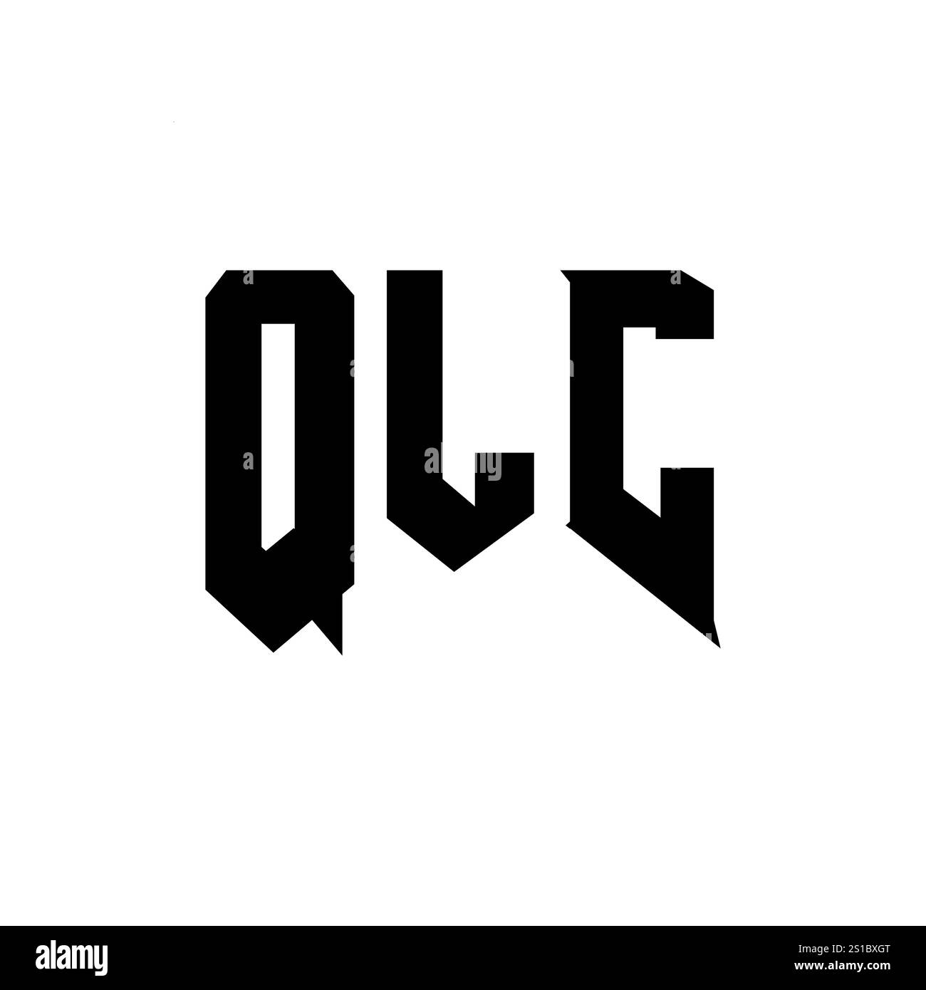 Qlc logo design hi-res stock photography and images - Alamy