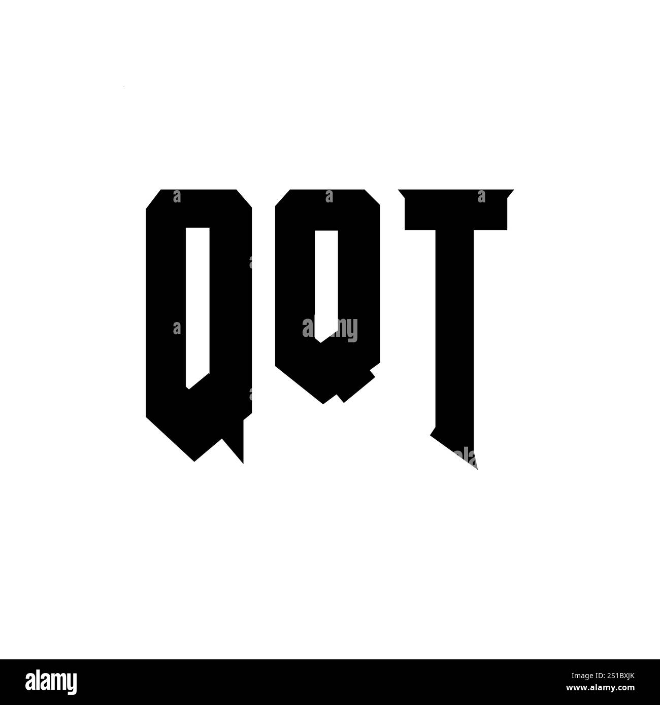 Qqt logo design hi-res stock photography and images - Alamy