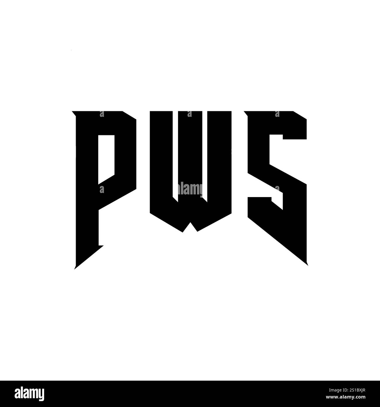 Pws technology company logo Stock Vector Images - Alamy