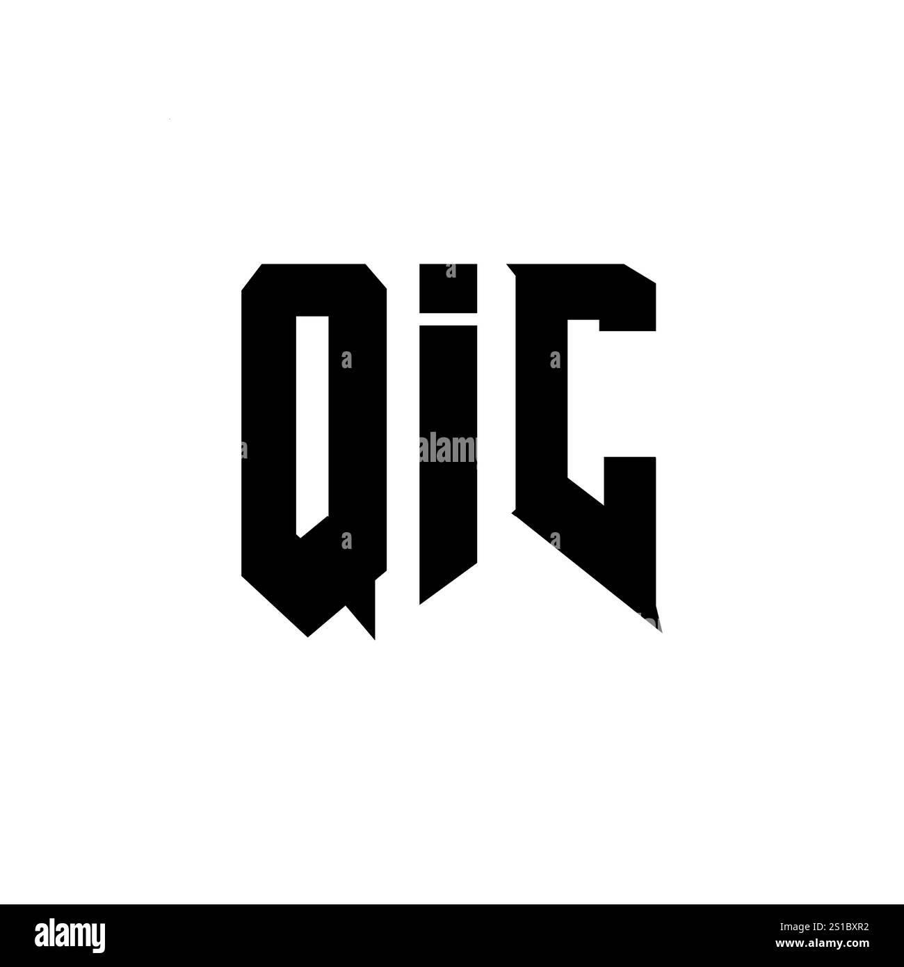 Qic logo design Stock Vector Images - Alamy