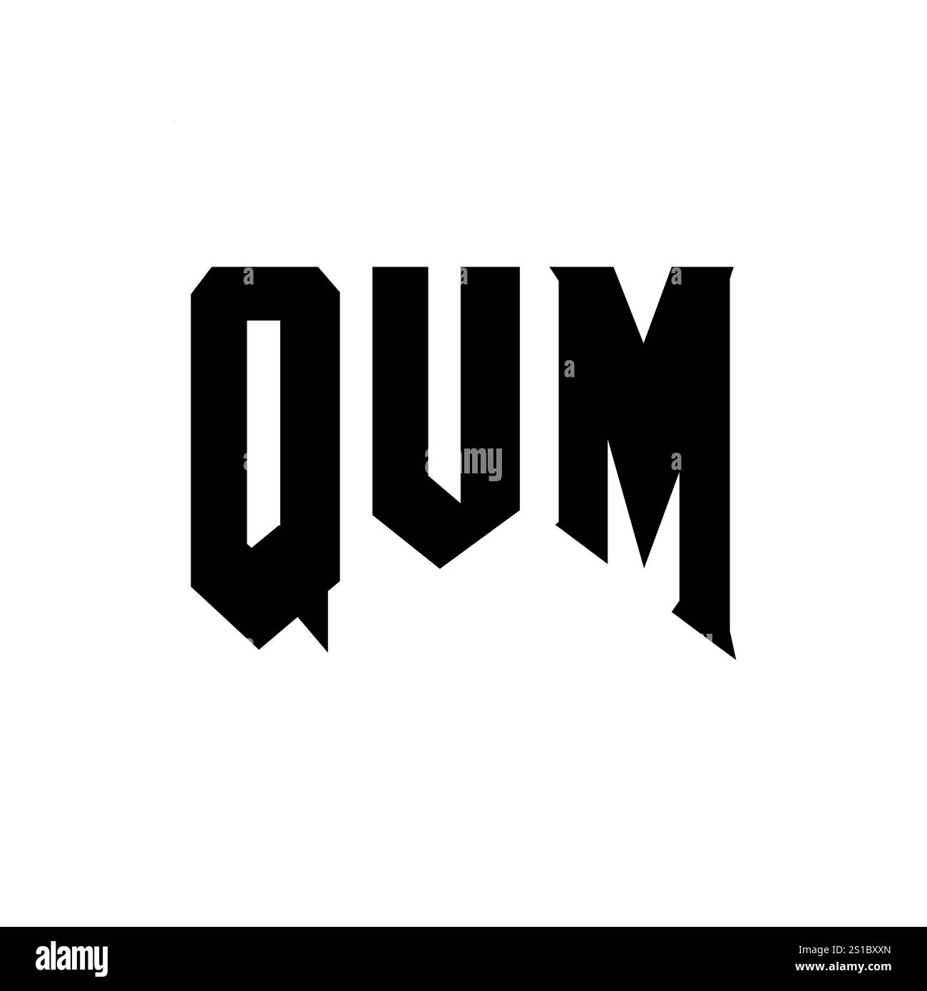 Qum technology company logo Stock Vector Images - Alamy