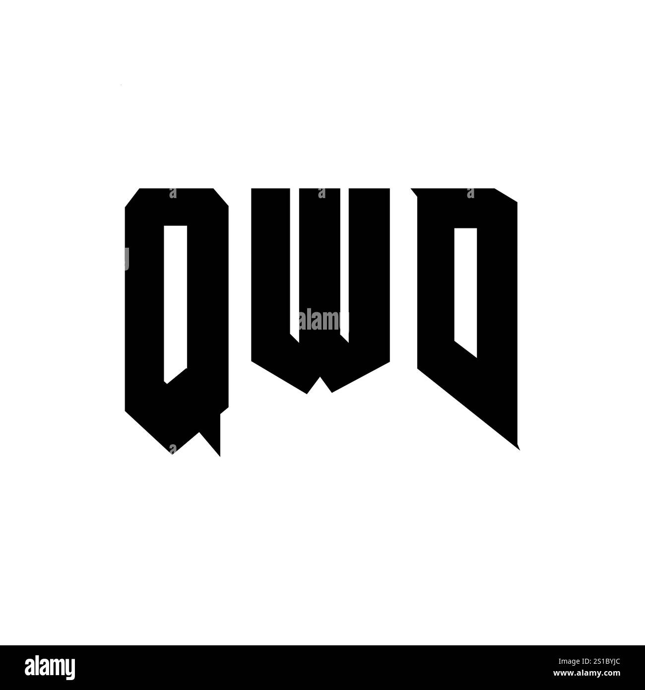 Qwd technology company logo Stock Vector Images - Alamy