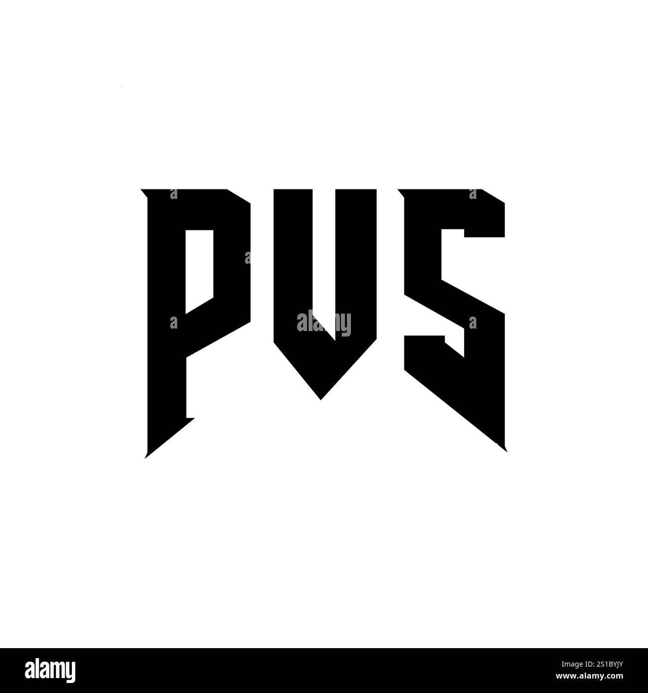 Pvs logo design hi-res stock photography and images - Alamy