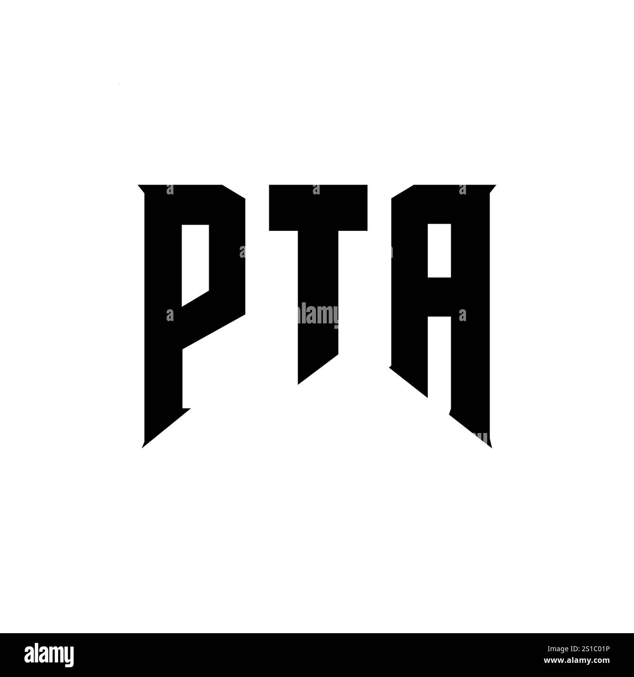 Pta logo design Stock Vector Images - Alamy