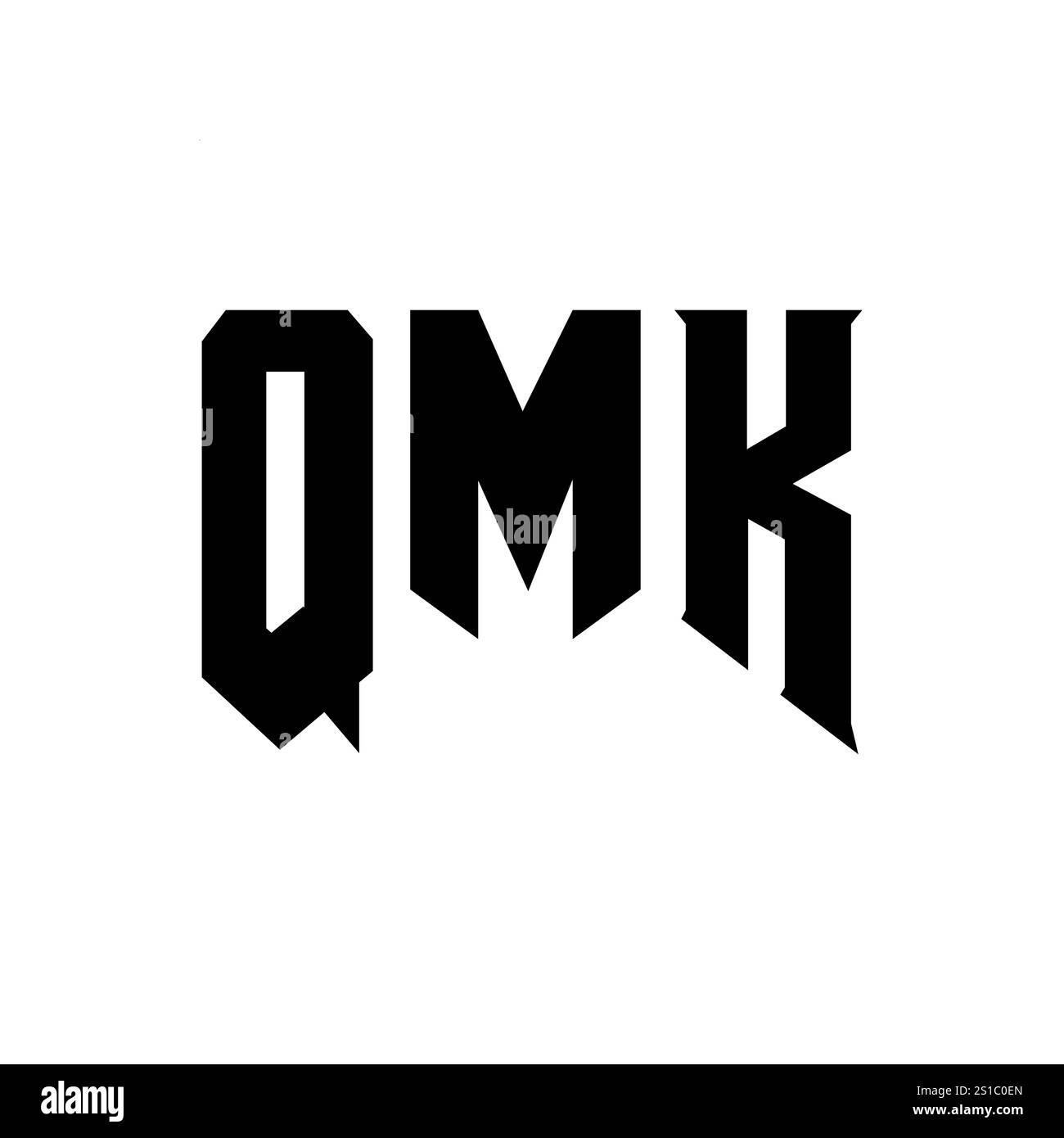 Qmk logo design Stock Vector Images - Alamy
