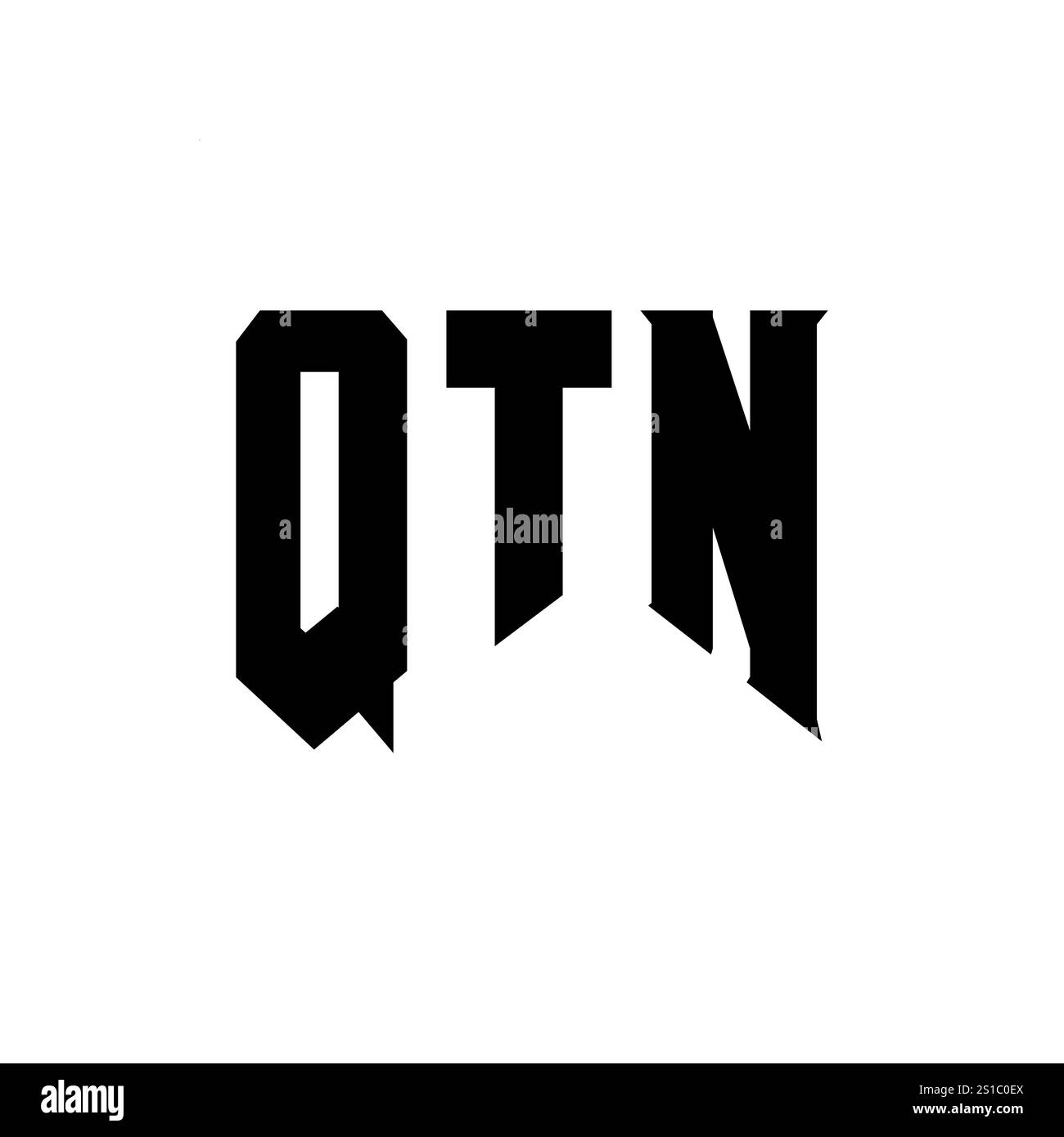 Qtn logo design hi-res stock photography and images - Alamy
