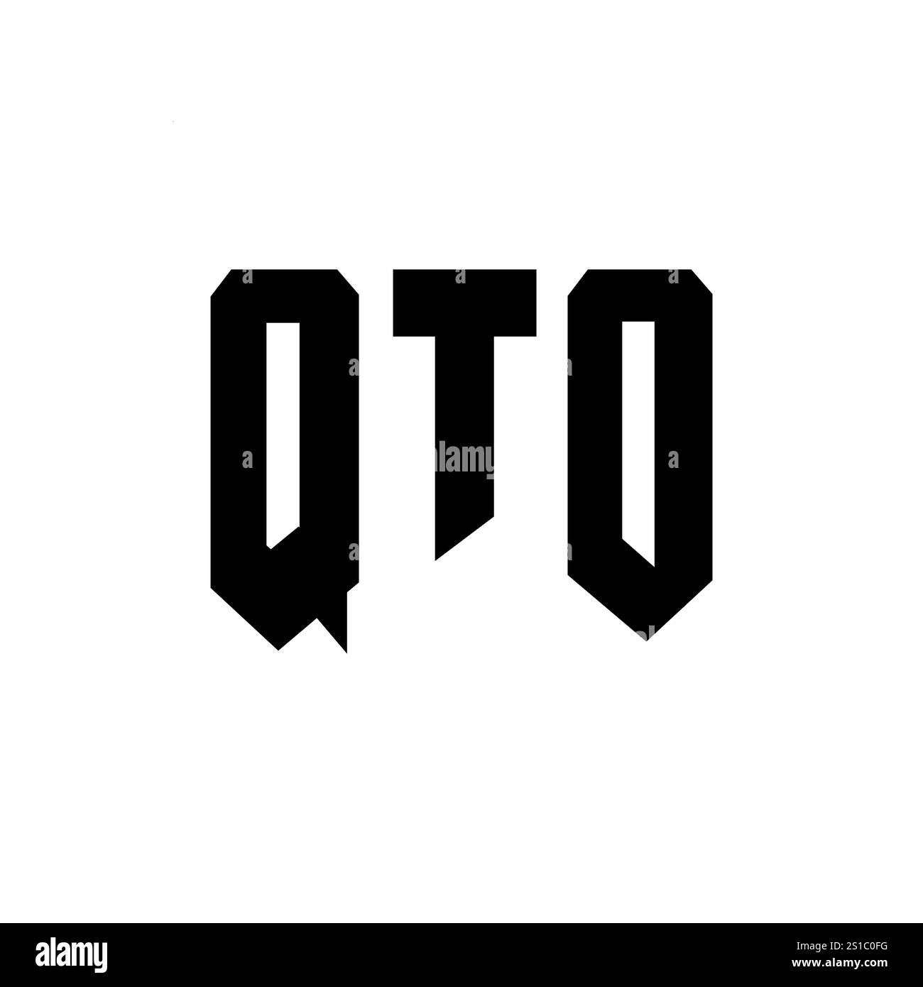 Qto logo design hi-res stock photography and images - Alamy