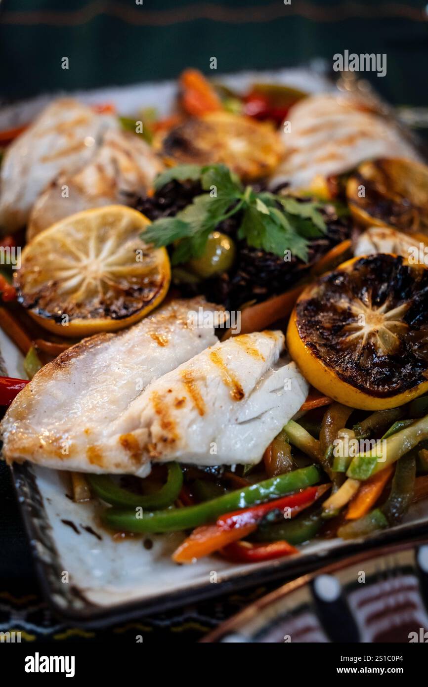 Black Sea fish cooked in the Bulgarian way, Manastirska Magernitsa ...