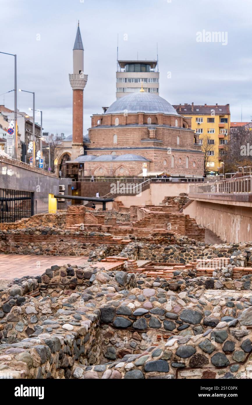 Ancient Roman city of Ulpia Serdica, 3rd century, Serdika Roman ruins ...