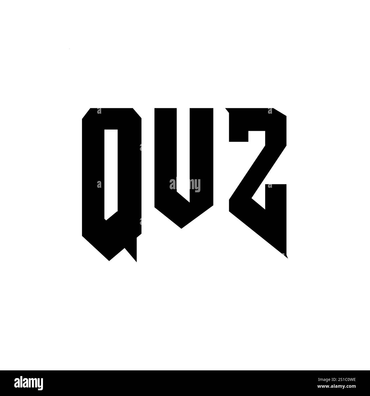 Quz business company logo hi-res stock photography and images - Alamy