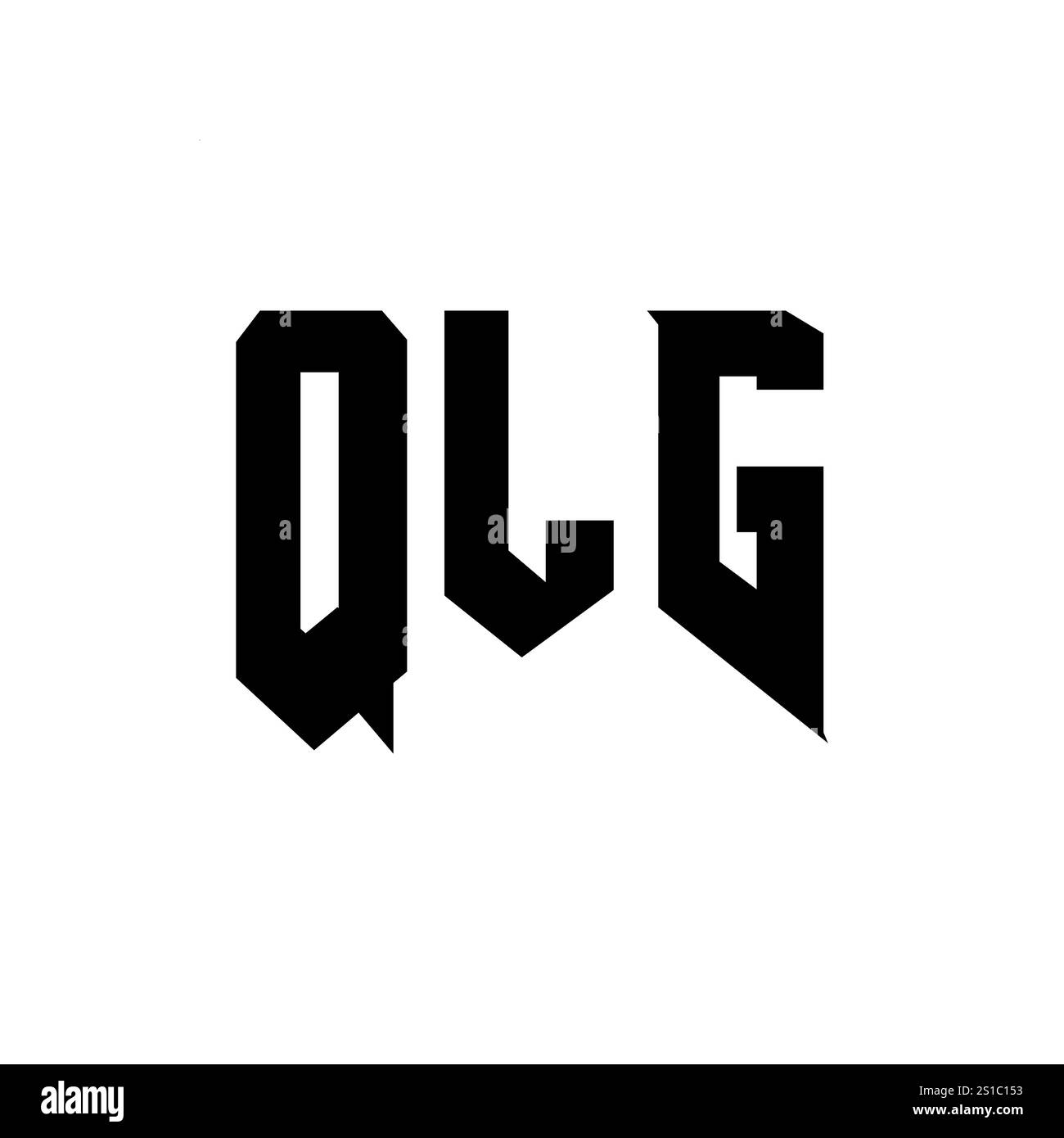 Qlg logo design hi-res stock photography and images - Alamy