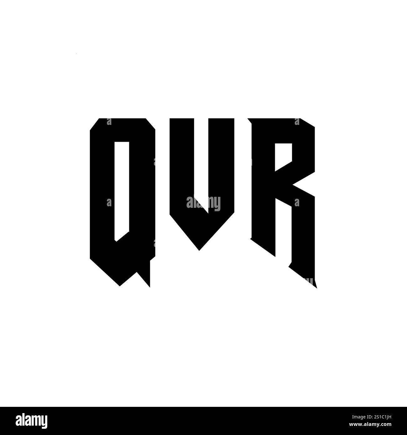 Qvr logo design hi-res stock photography and images - Alamy