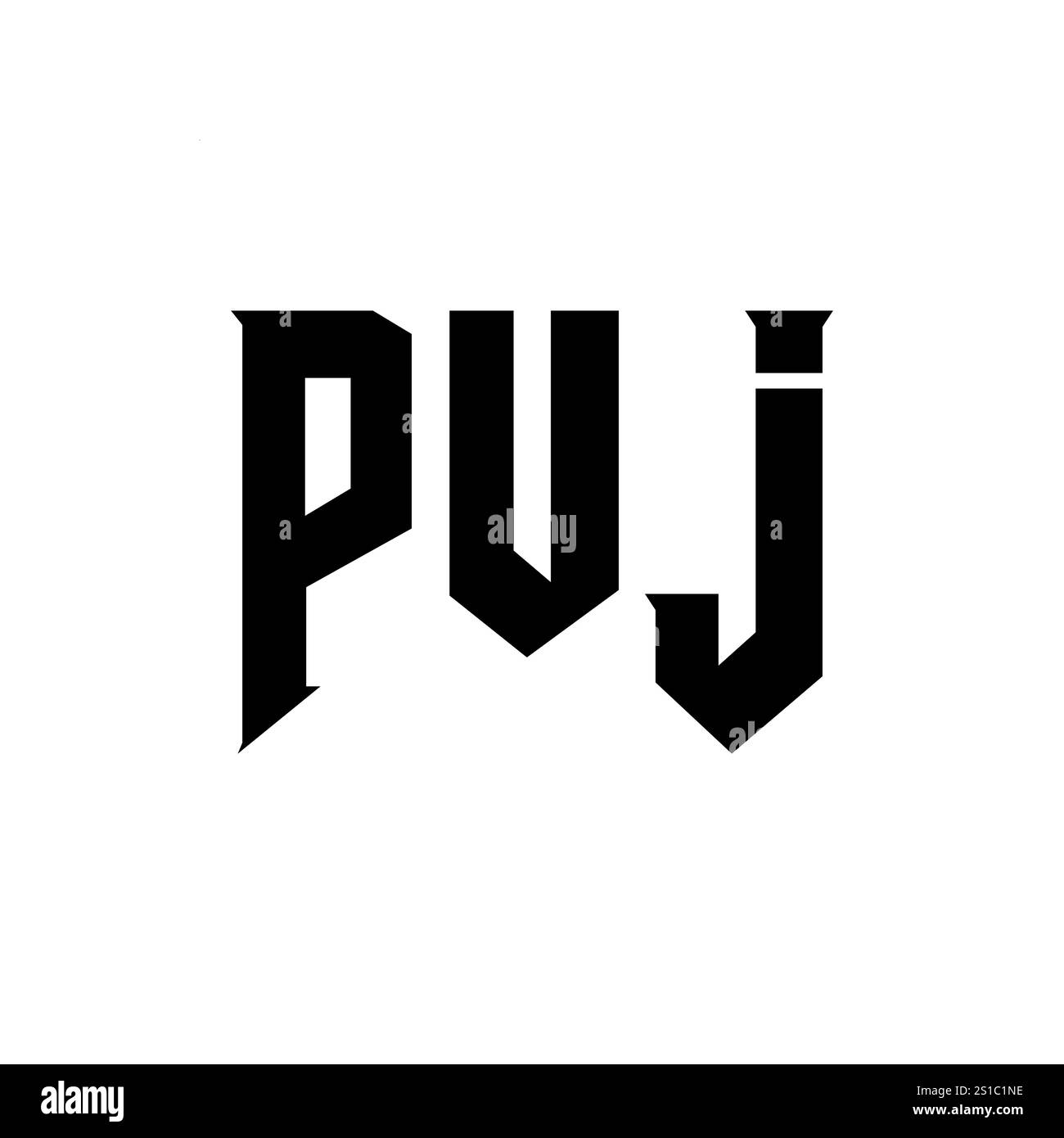 Puj logo design hi-res stock photography and images - Alamy