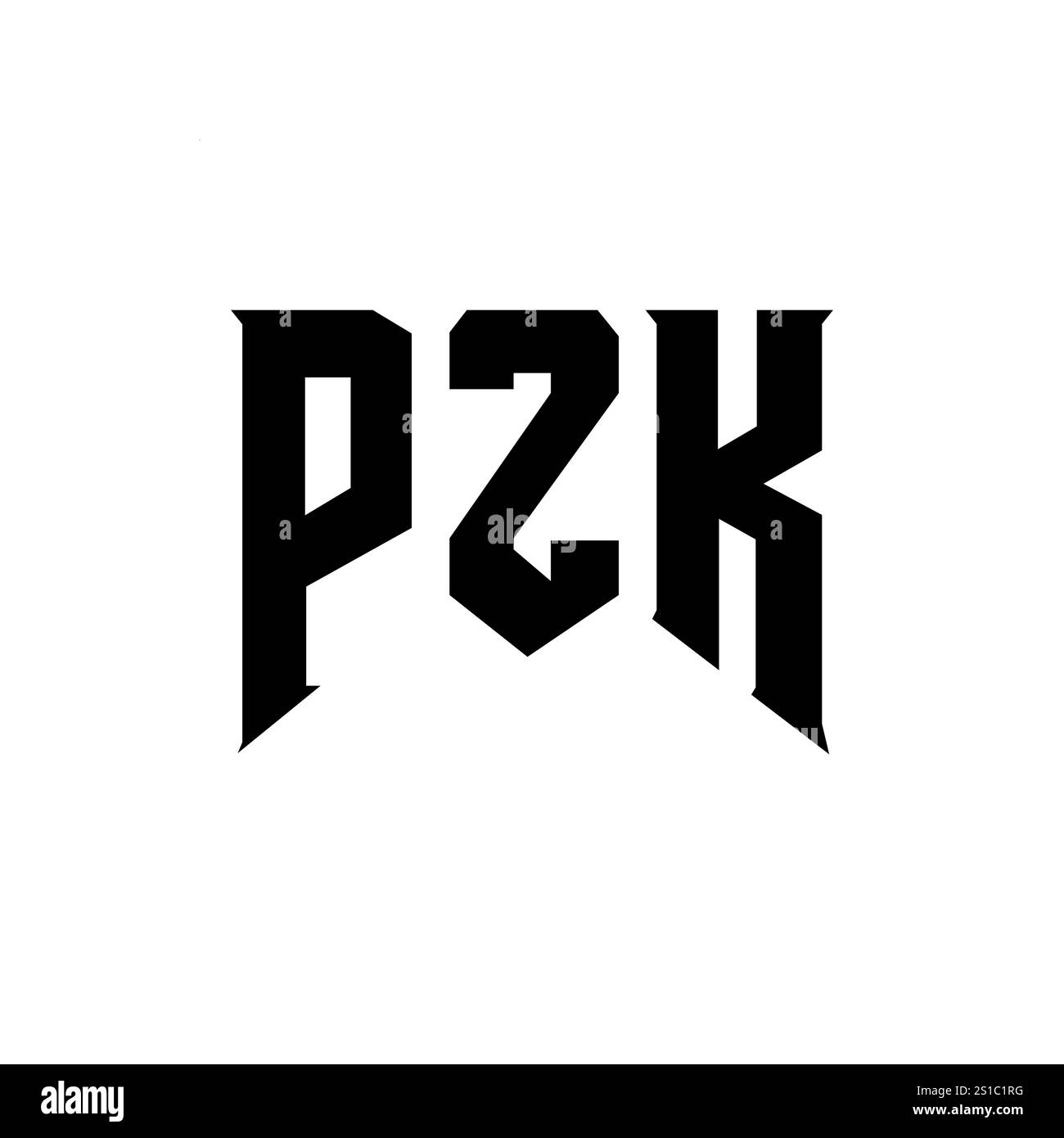 Pzk logo design hi-res stock photography and images - Alamy