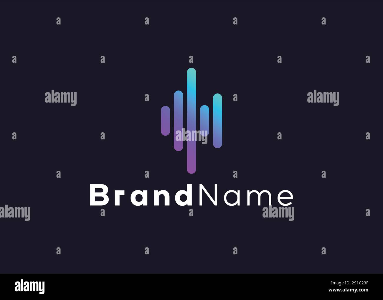 Music sound wave equalizer vector Stock Vector Images - Alamy