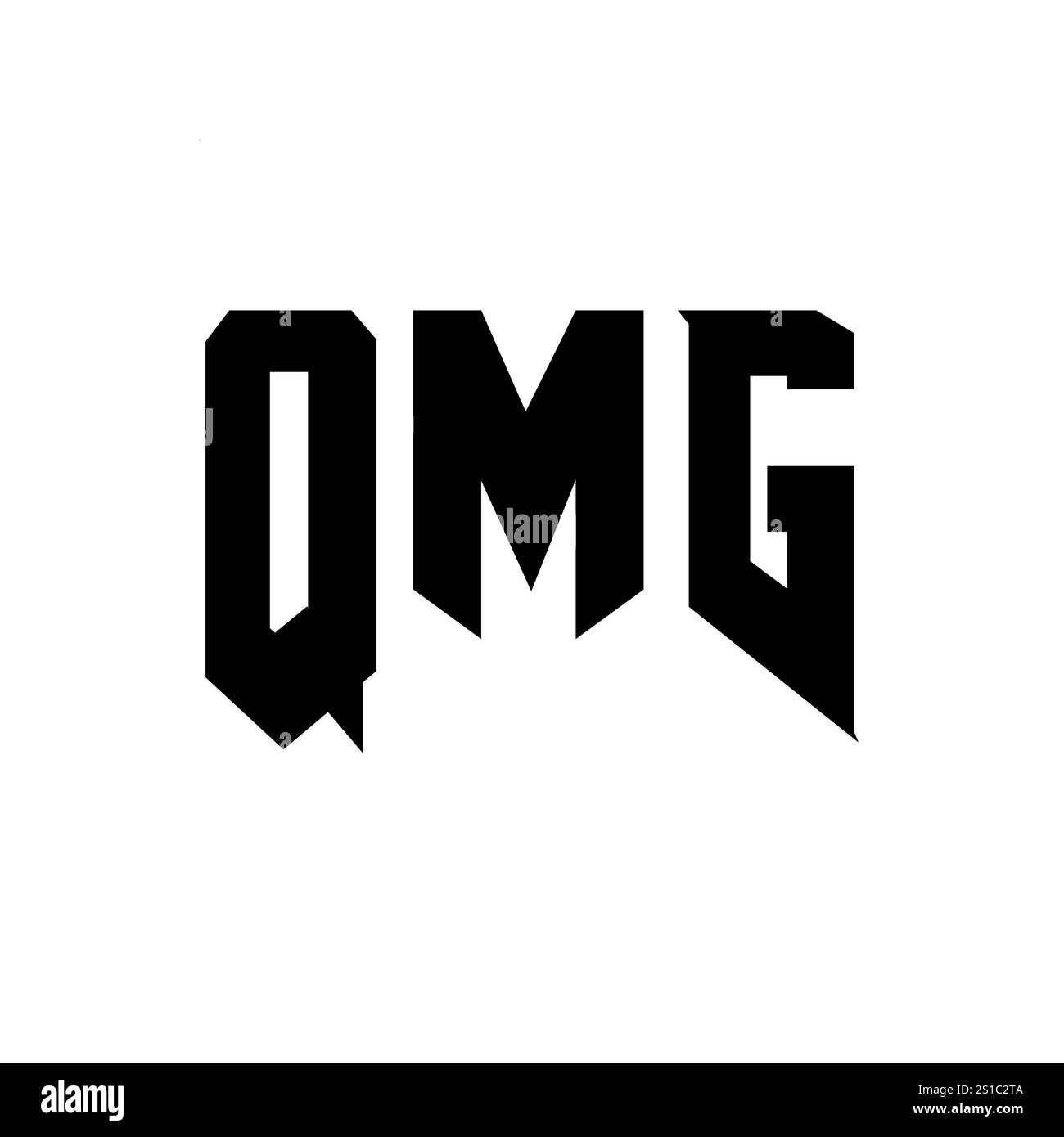 Qmg logo design hi-res stock photography and images - Alamy