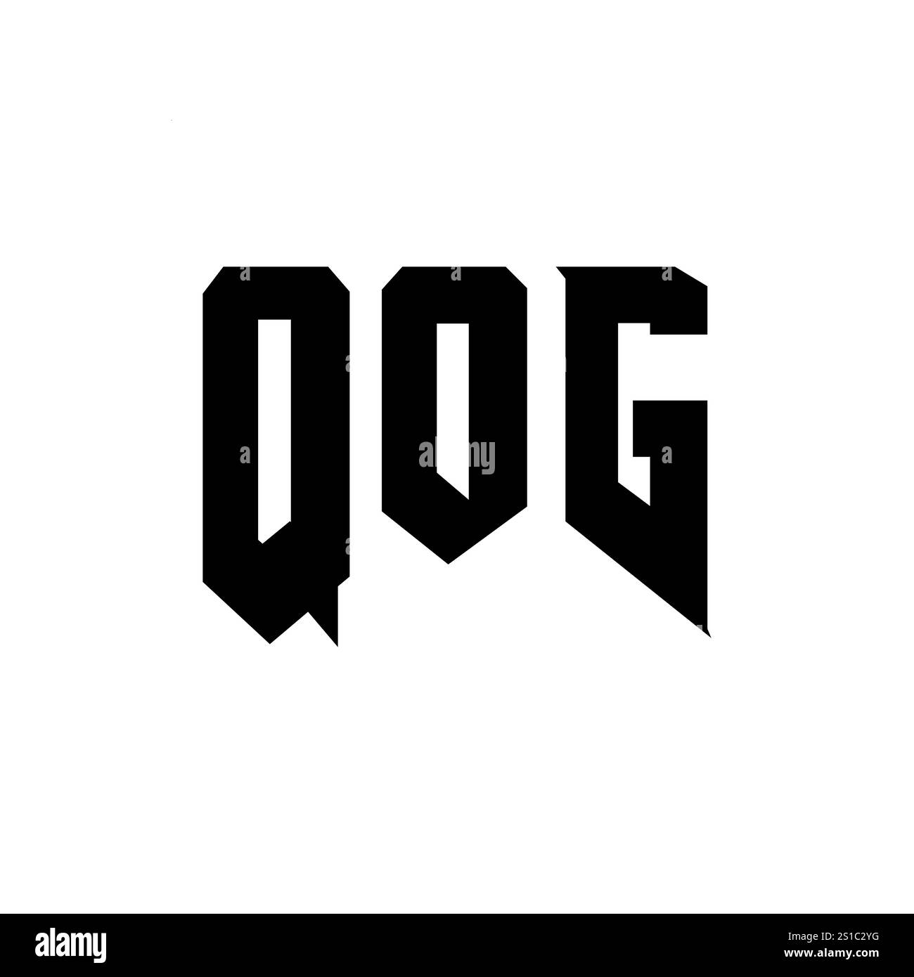 Qog logo design hi-res stock photography and images - Alamy