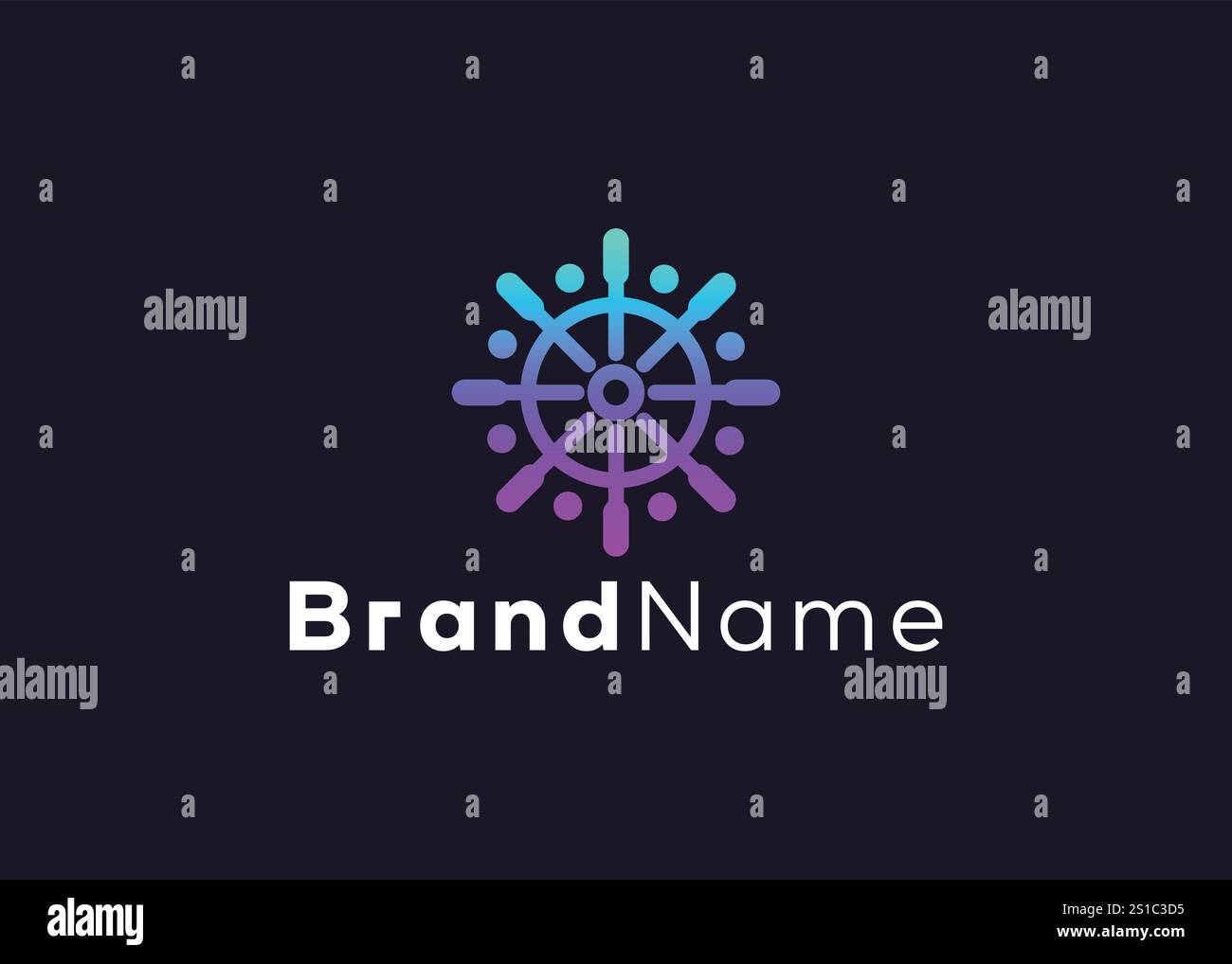 Steering wheel badge Stock Vector Images - Alamy