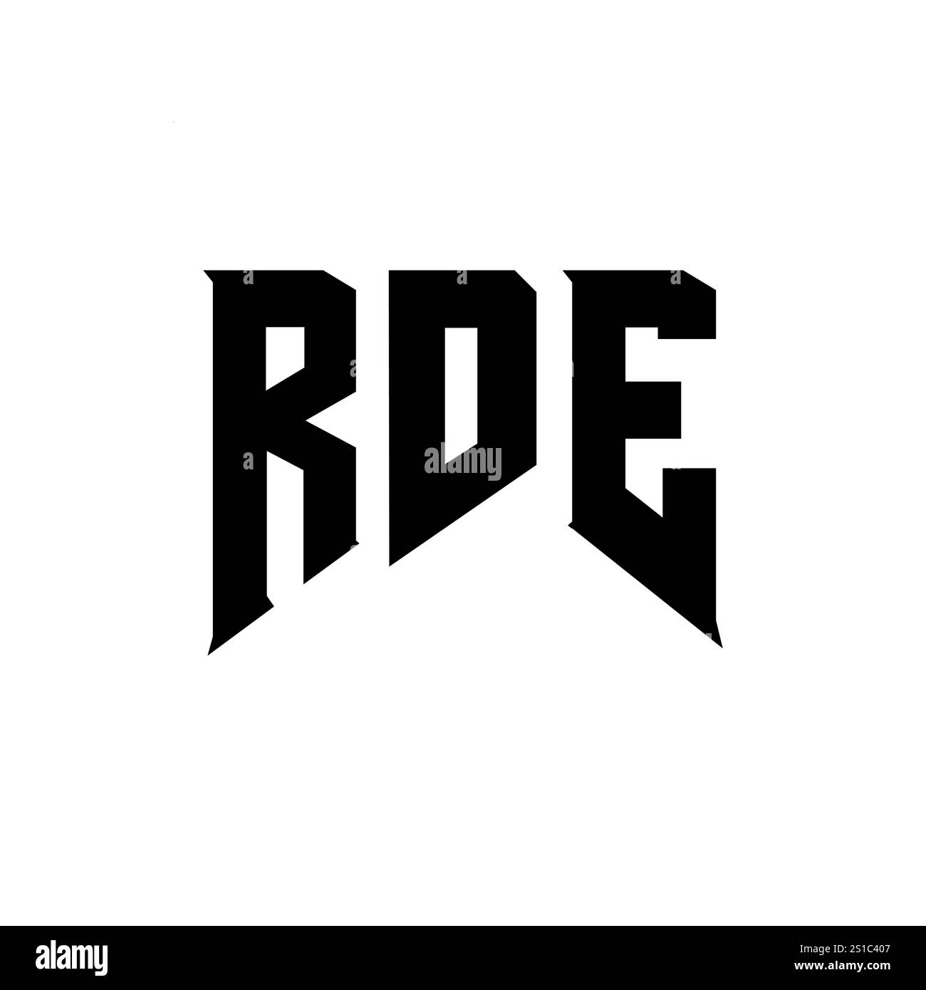Rde logo design hi-res stock photography and images - Alamy