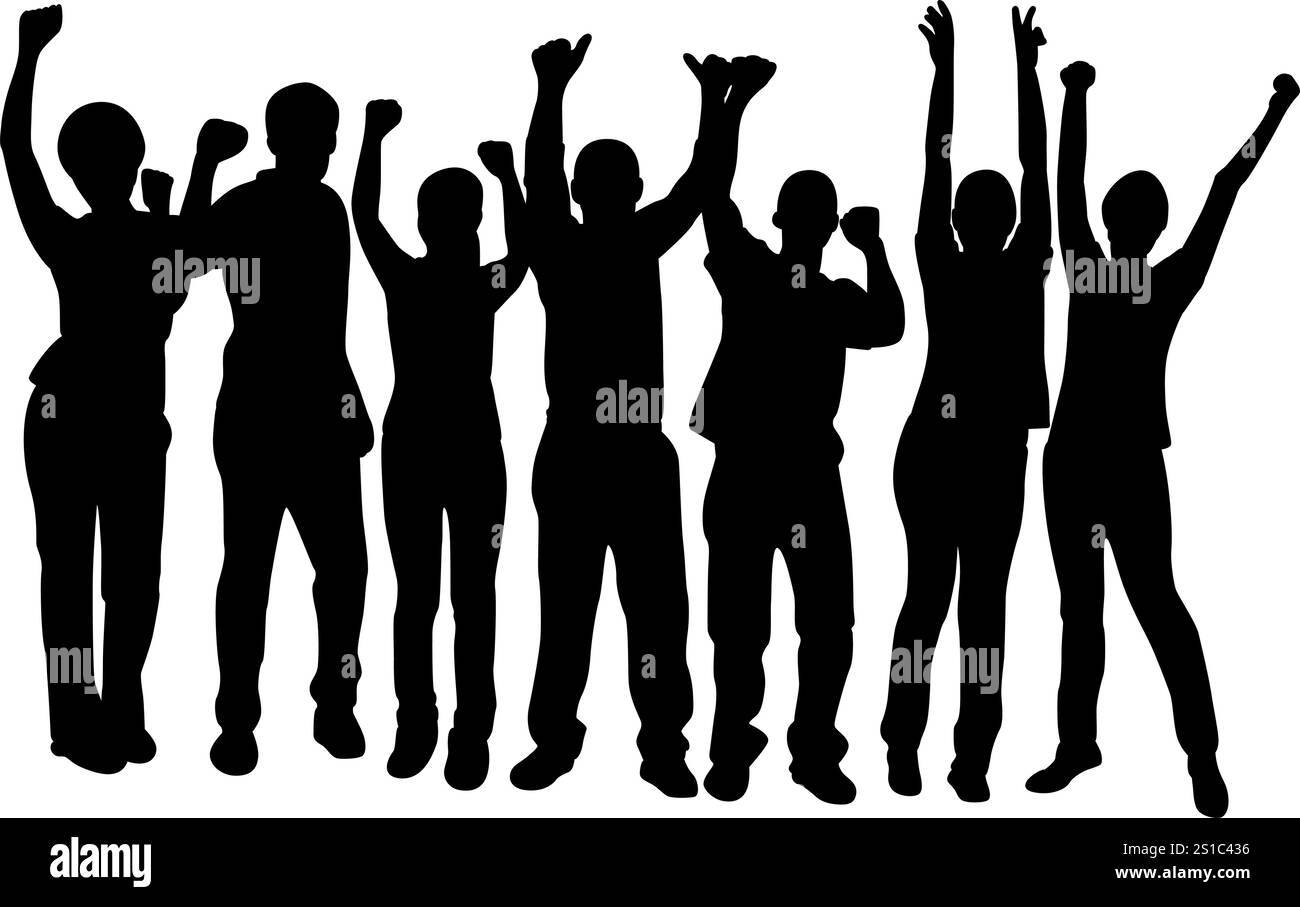 Applause Crowd Cheering Digital EPS Vector File | High-Quality Audience ...