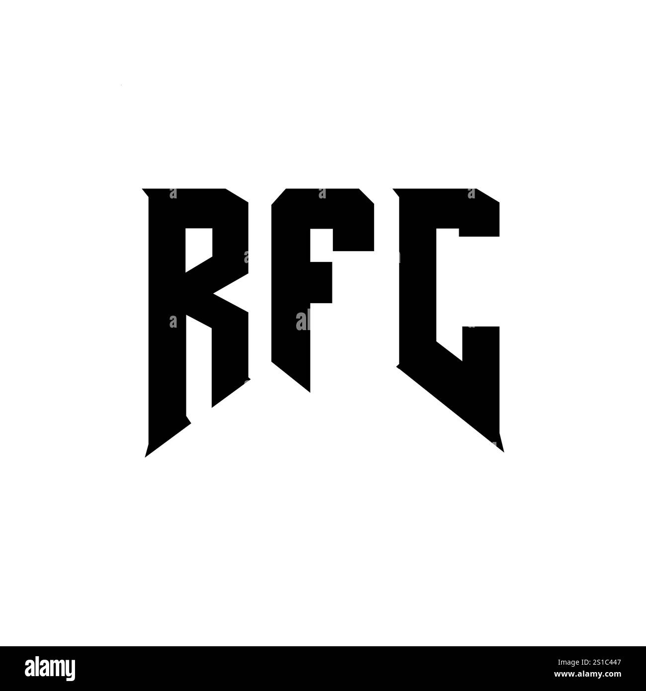 Rfc logo design Stock Vector Images - Alamy