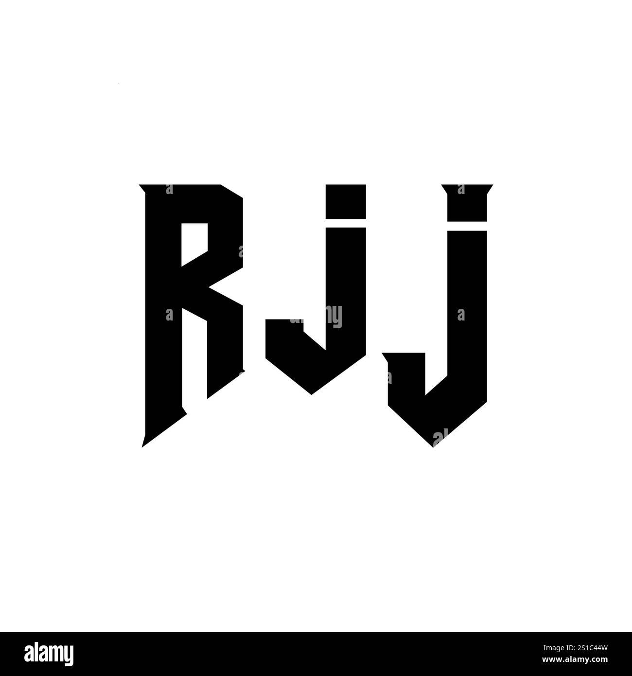 Rjj logo design hi-res stock photography and images - Alamy