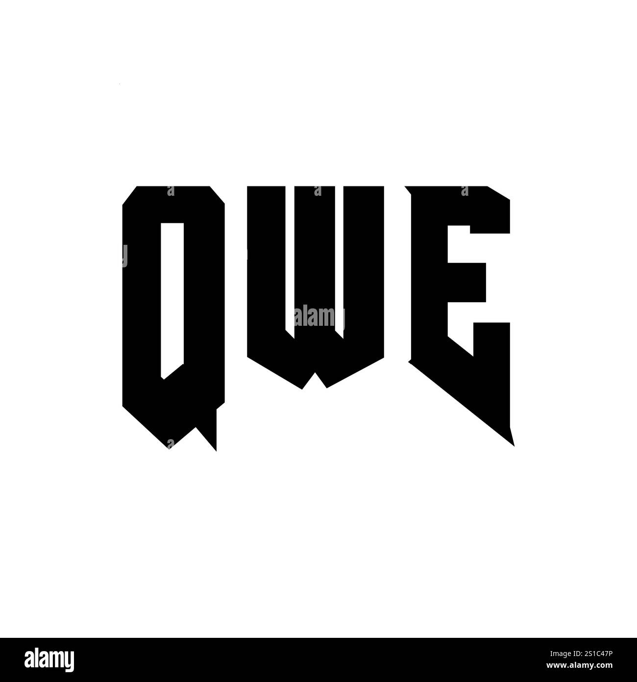 Qwe technology company logo hi-res stock photography and images - Alamy