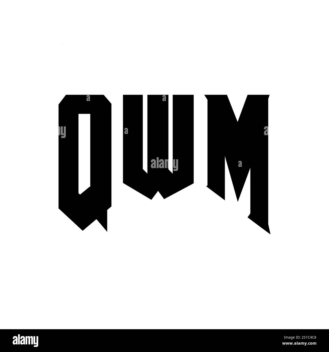 Qwm design Stock Vector Images - Alamy