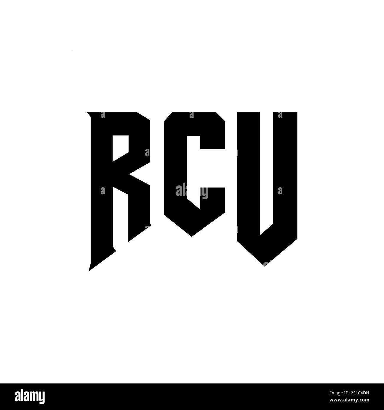 Rcu logo design hi-res stock photography and images - Alamy