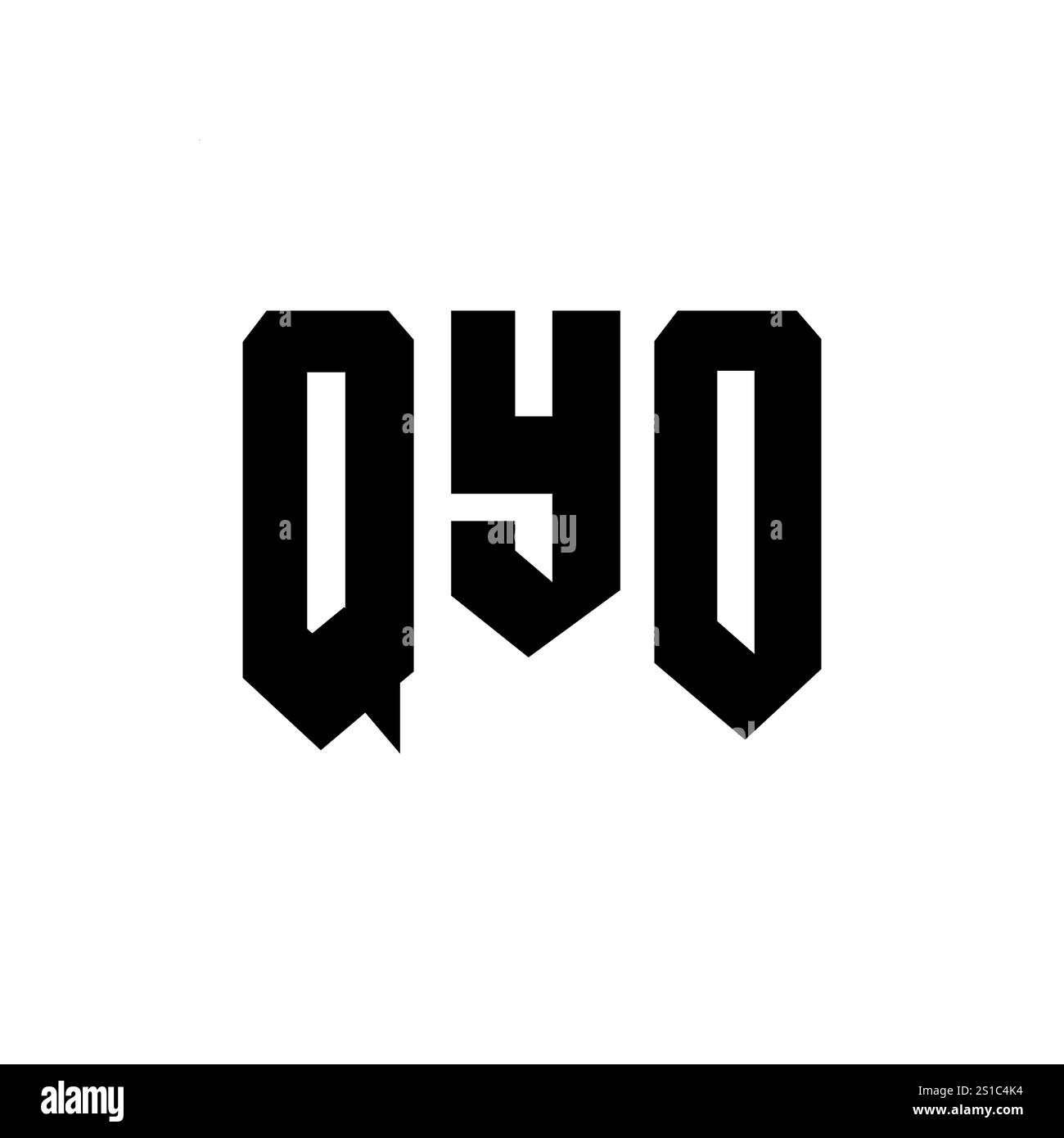 Qyo logo design hi-res stock photography and images - Alamy