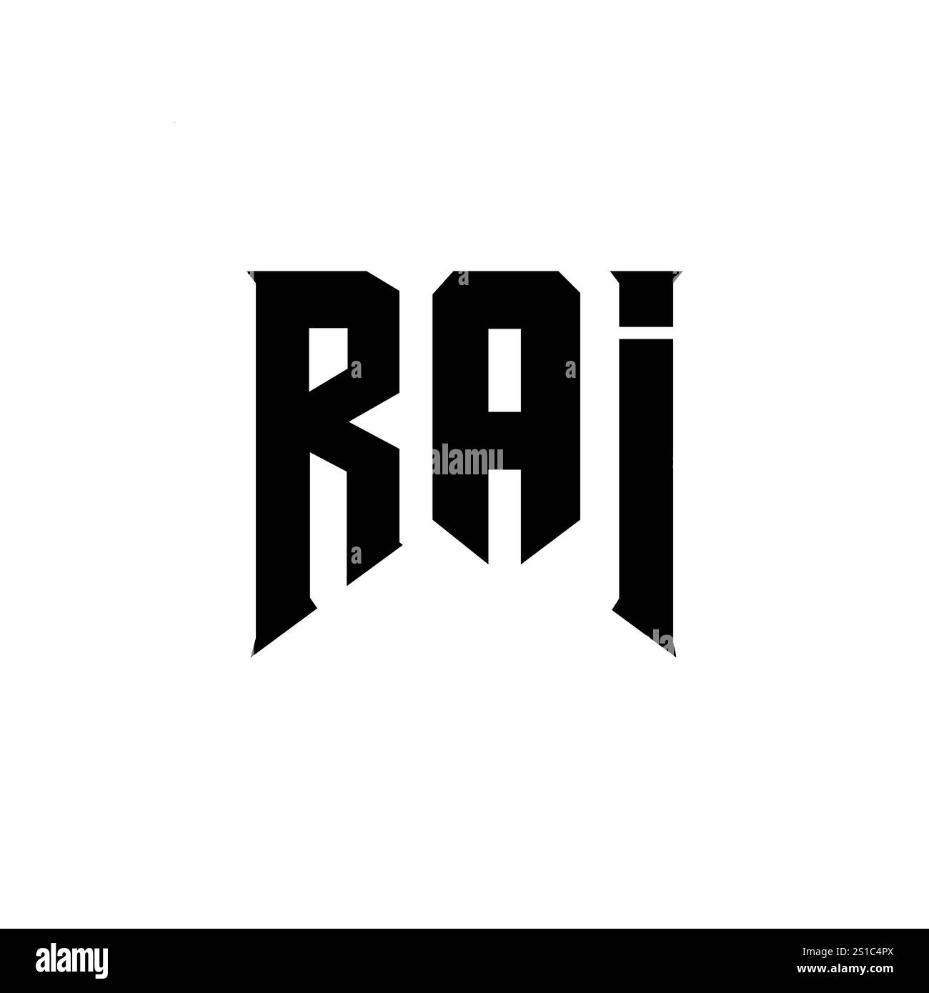 RAI letter logo design for technology company. RAI logo design black ... RAI letter logo design for technology company. RAI logo design black ...