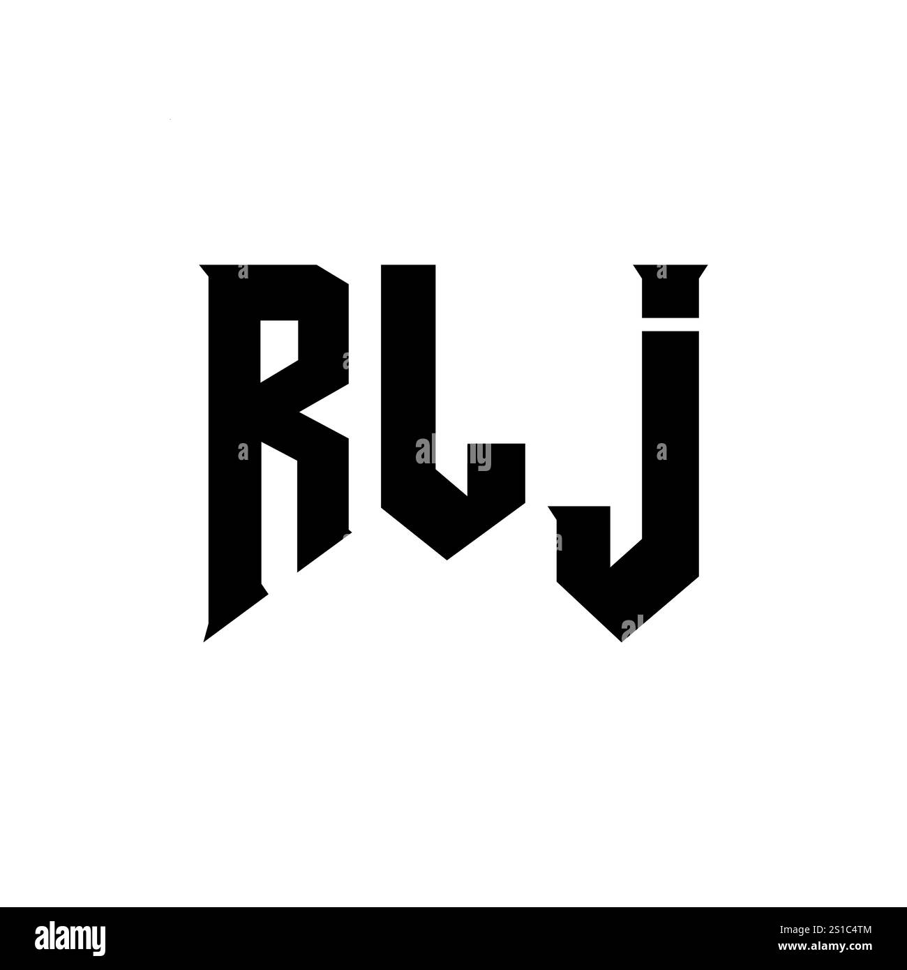 Rlj icon Stock Vector Images - Alamy