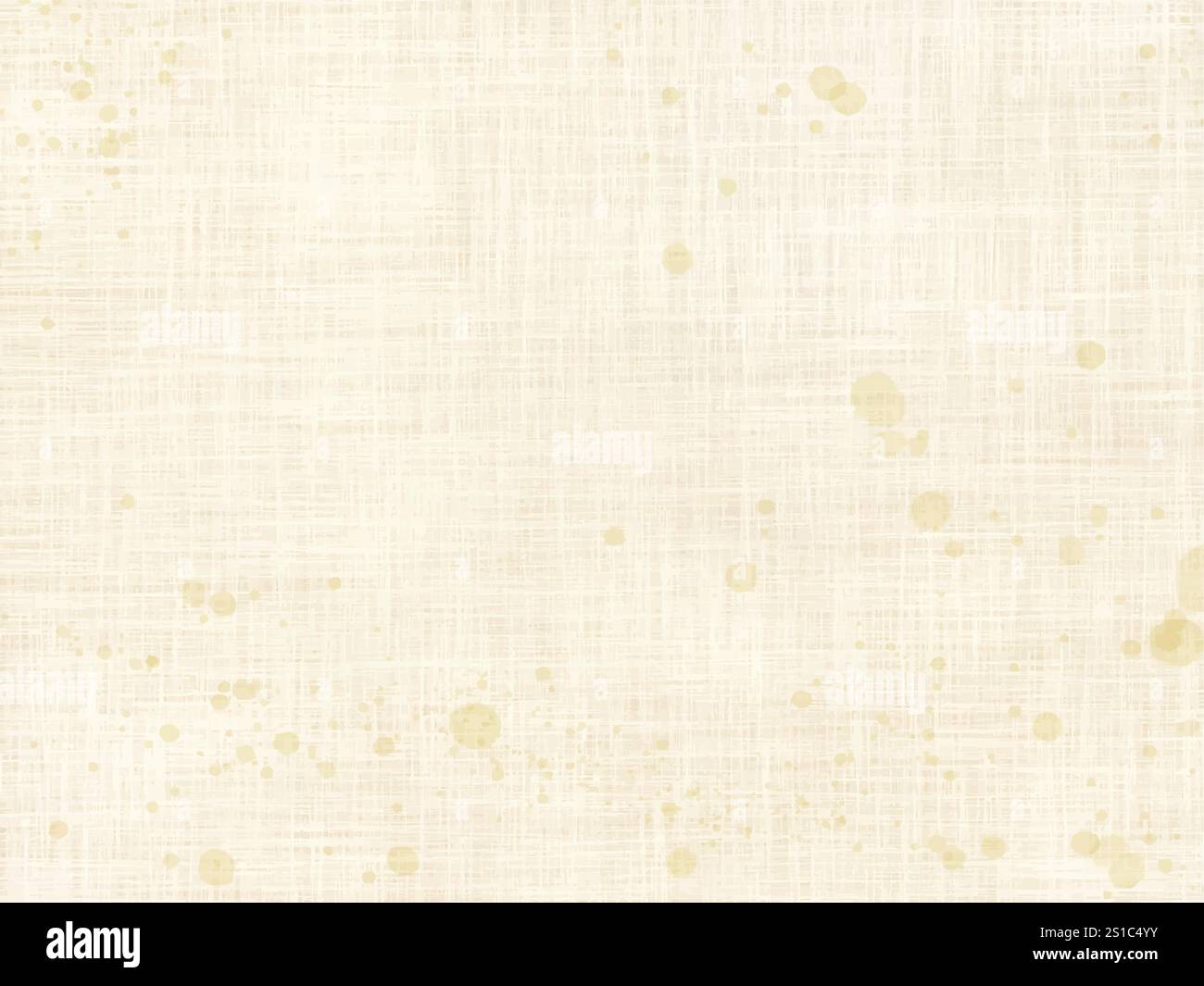 Beige subdued color burlap with stain marks, cotton fabric texture ...