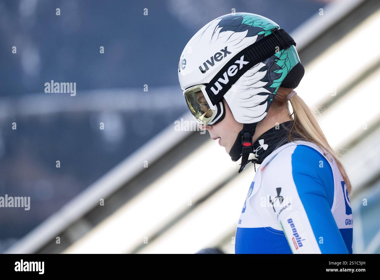 ERZAR Tina (Slowenien), GER, FIS Viessmsann Skisprung Weltcup, Two ...