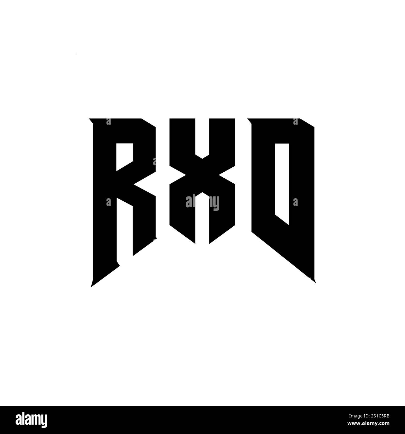 RXD letter logo design for technology company. RXD logo design black ...