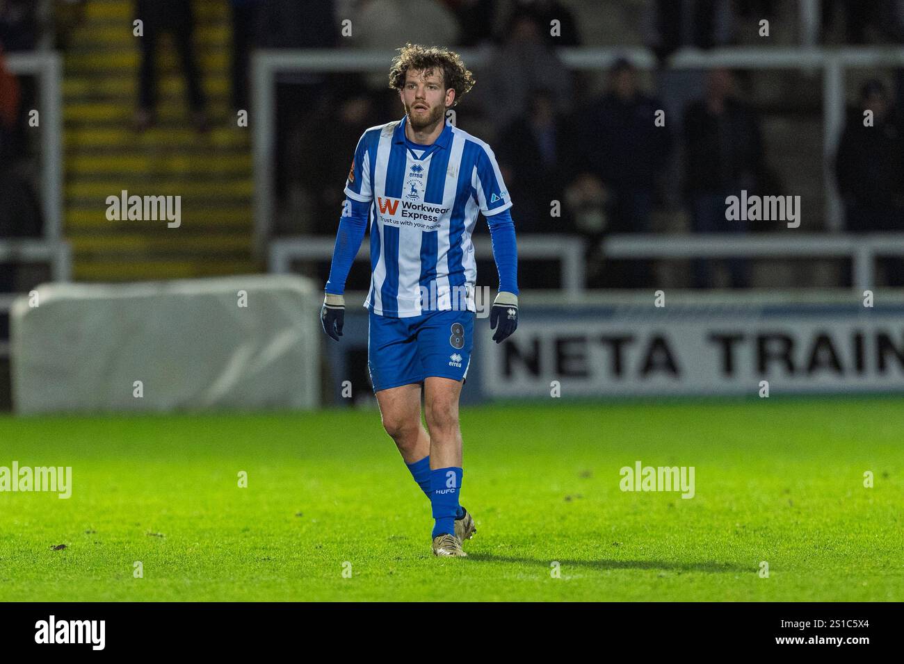 Anthony Mancini of Hartlepool United is seen during the Vanarama ...