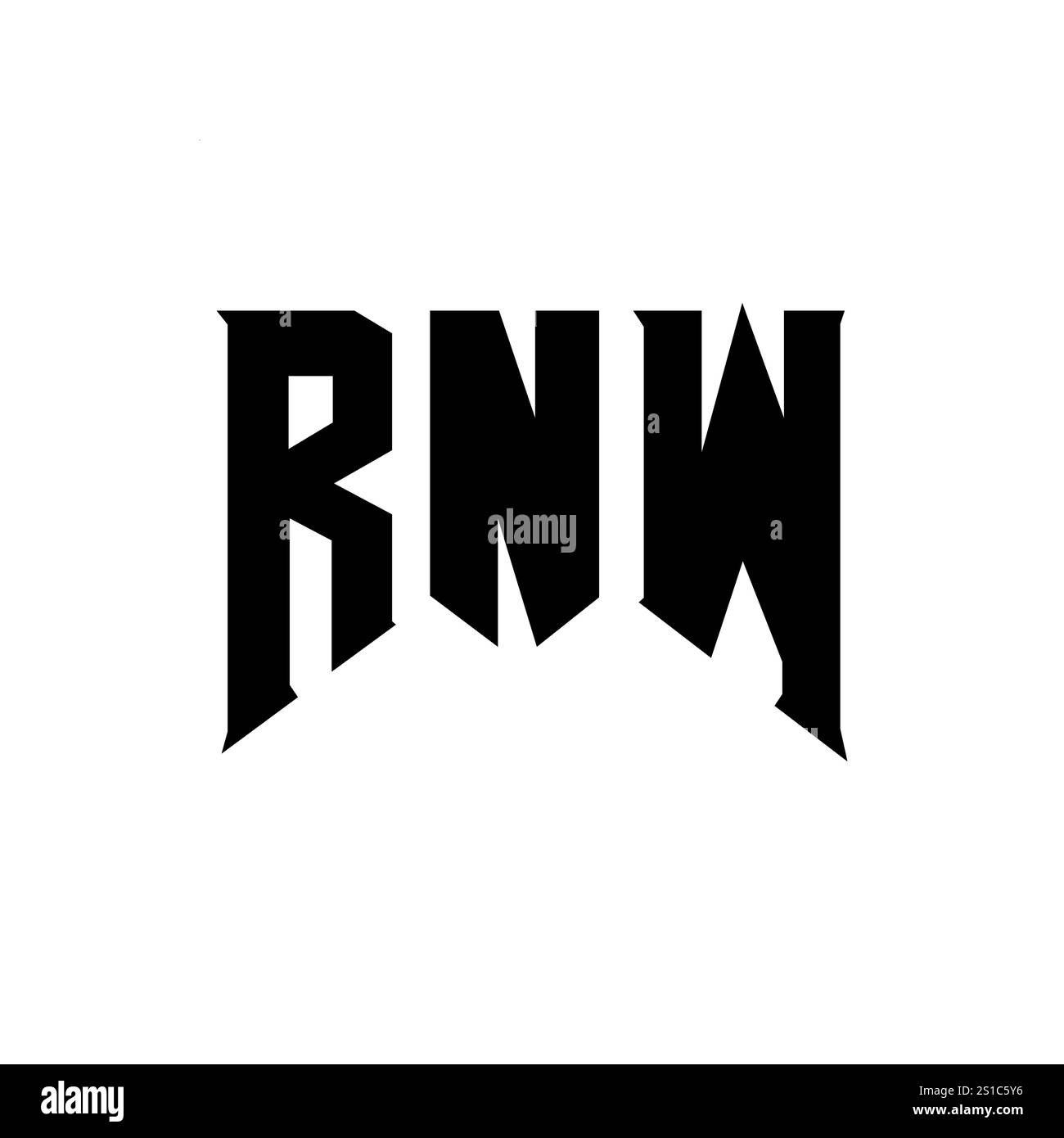 Rnw business company logo hi-res stock photography and images - Alamy
