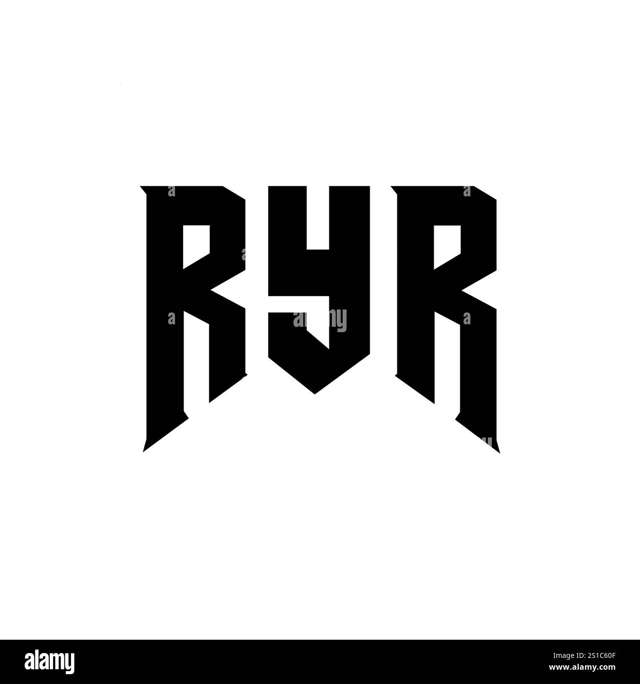 Ryr logo design hi-res stock photography and images - Alamy