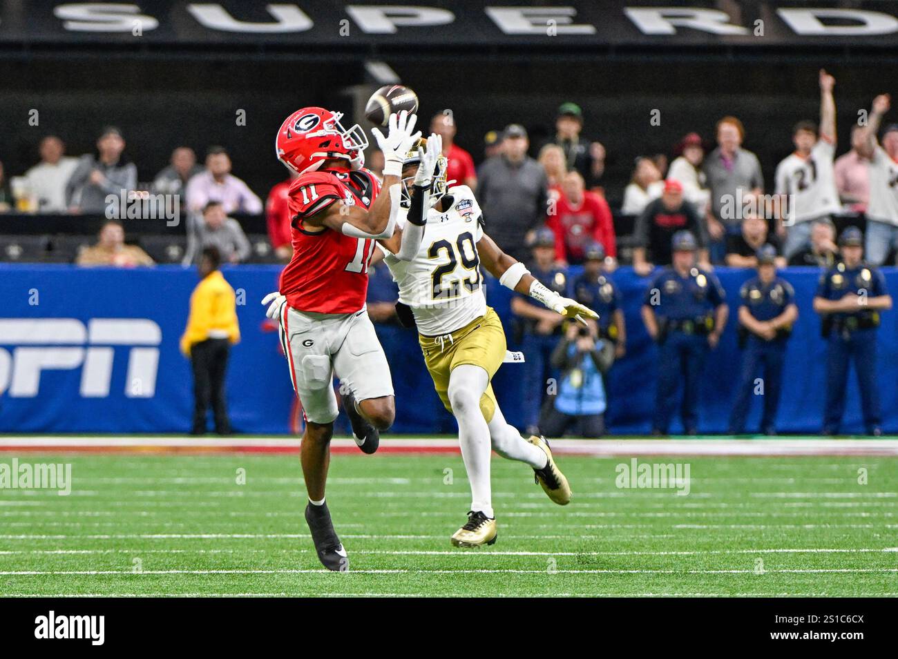 NEW ORLEANS, LA - JANUARY 02: Wide Receiver Arian Smith #11 of the ...
