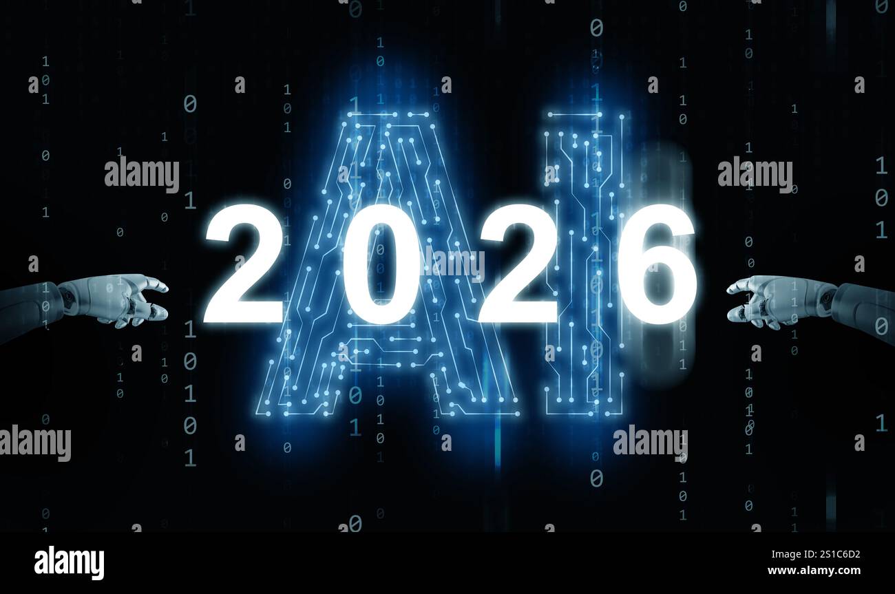 Happy binary code in screen hi-res stock photography and images - Alamy