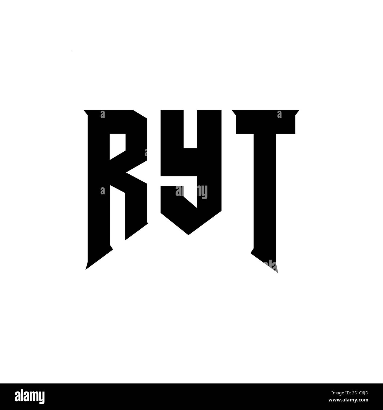 Ryt logo design Stock Vector Images - Alamy