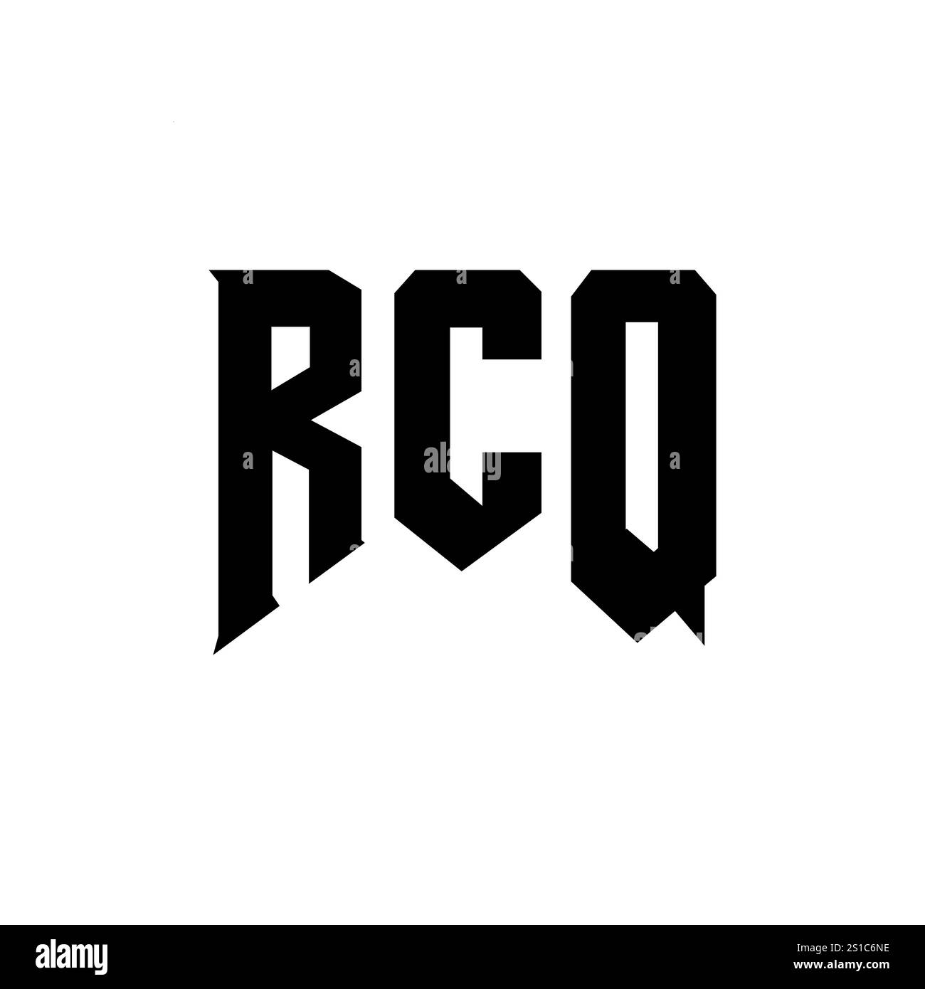 Rcq logo design hi-res stock photography and images - Alamy