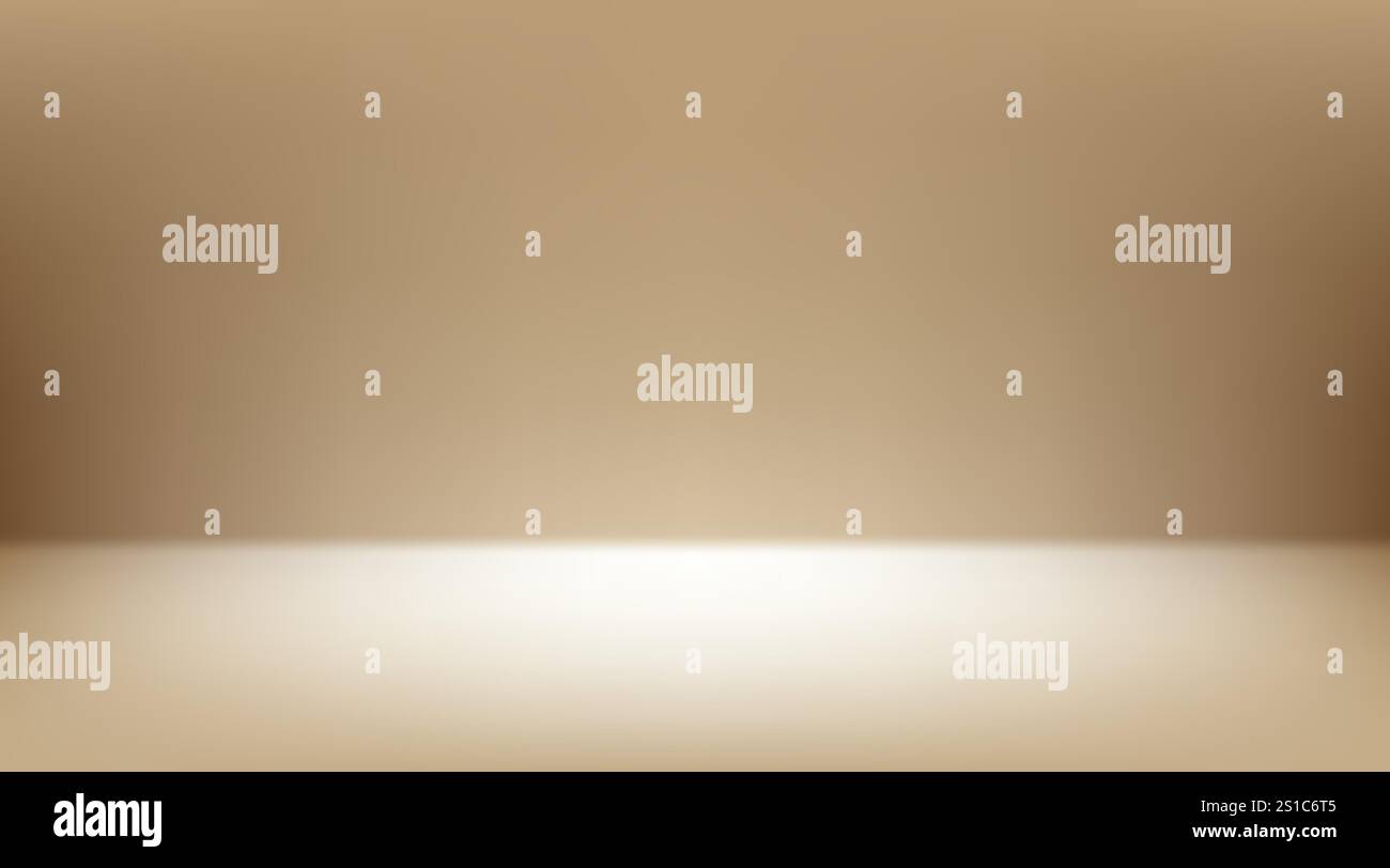 Beige Aesthetic Minimalist Empty Photo Studio Room. Abstract Gradient ...