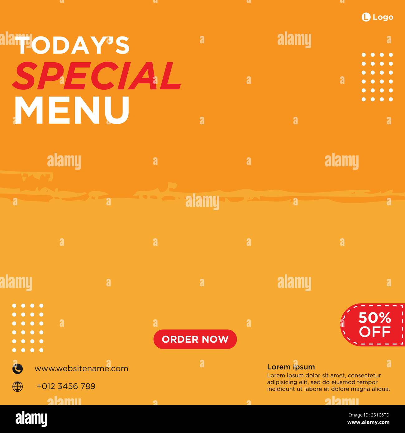 Food menu banner social media post. Editable social media templates for ...