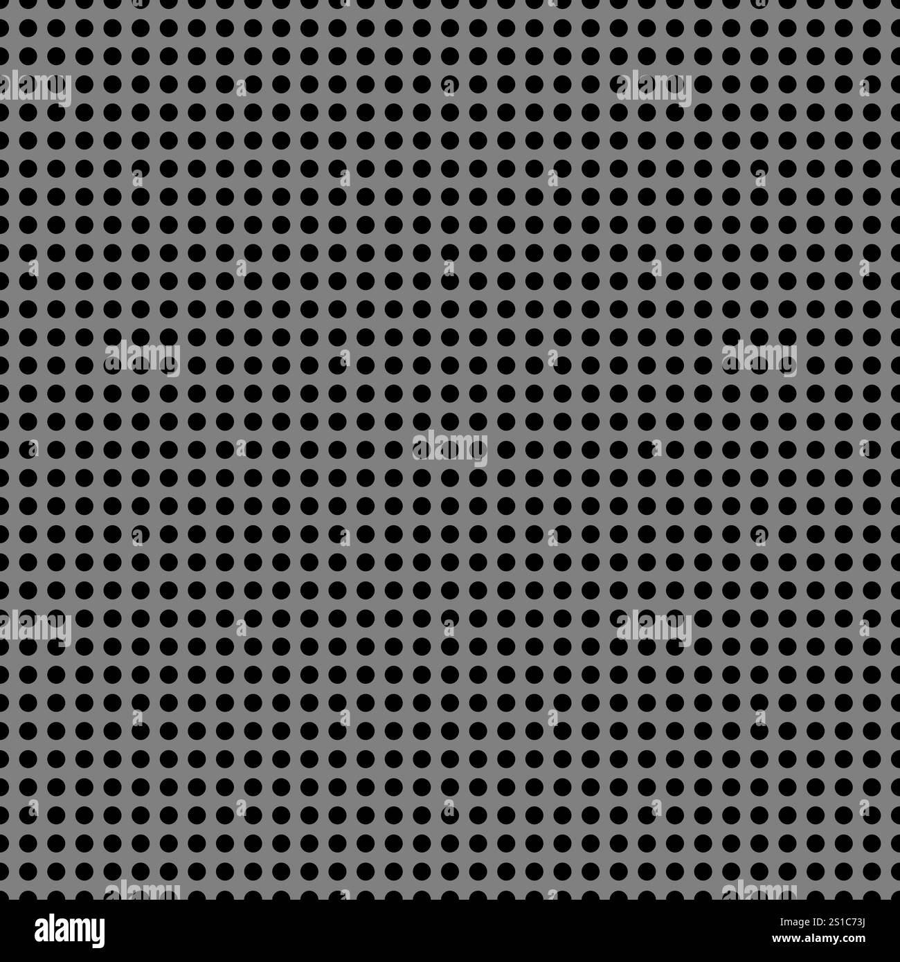 Perforated metal (chrome, steel, iron, silver) texture seamless pattern ...