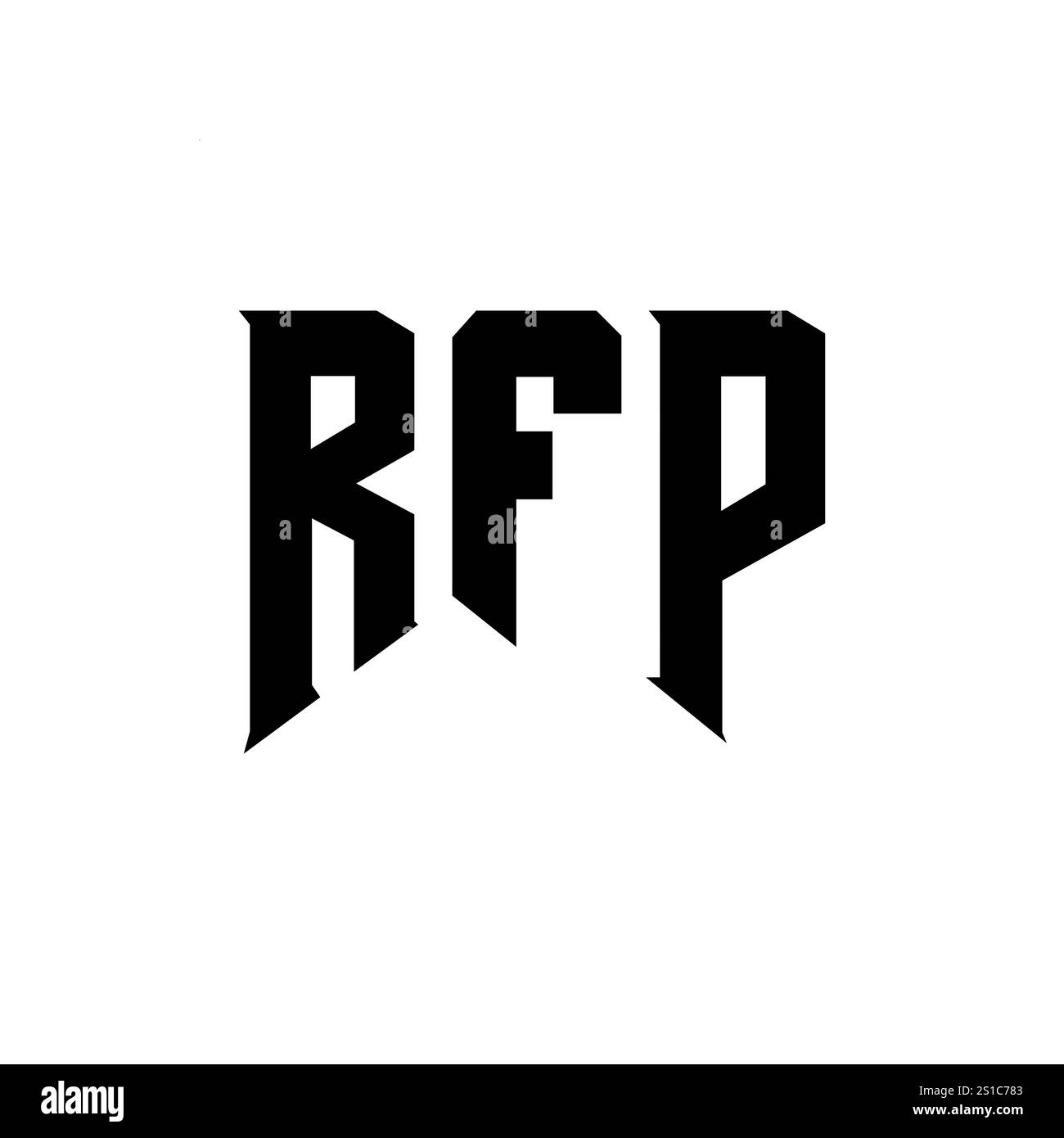 Rfp logo design hi-res stock photography and images - Alamy